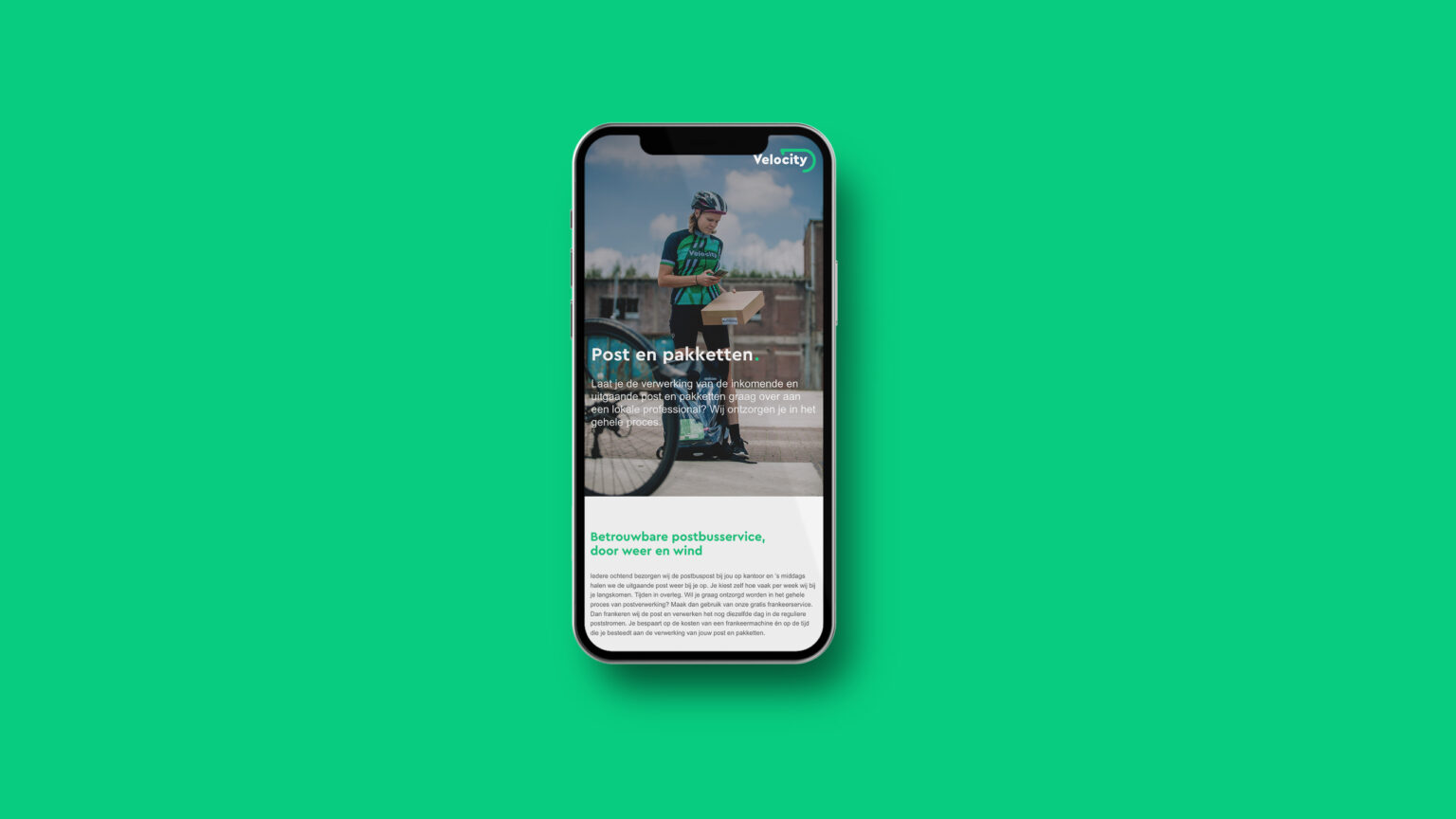 Het verhaal van Velocity - As you were Reclamebureau